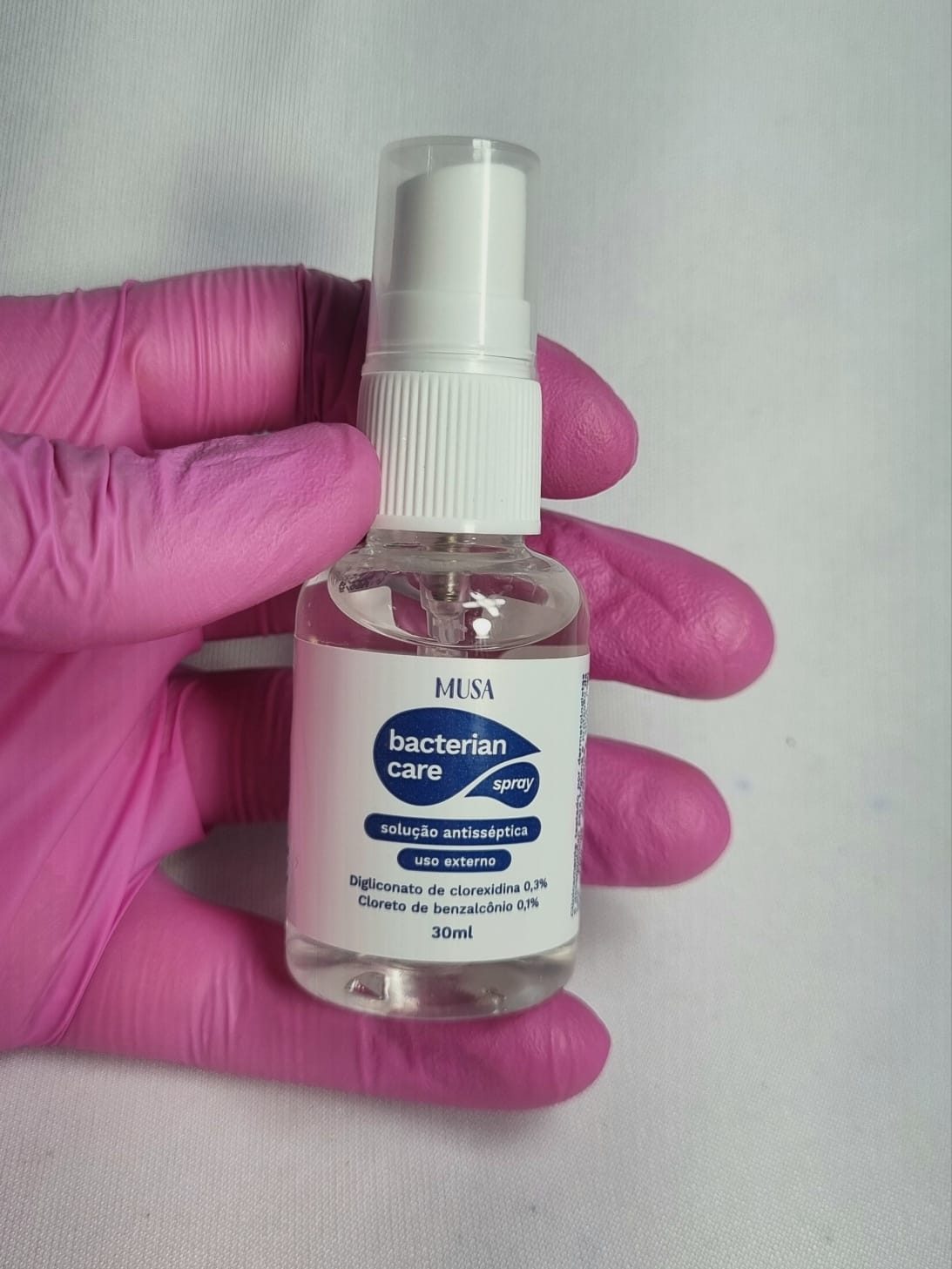 BACTERIAN CARE SPRAY MUSA- 30ML - Invila Unhas