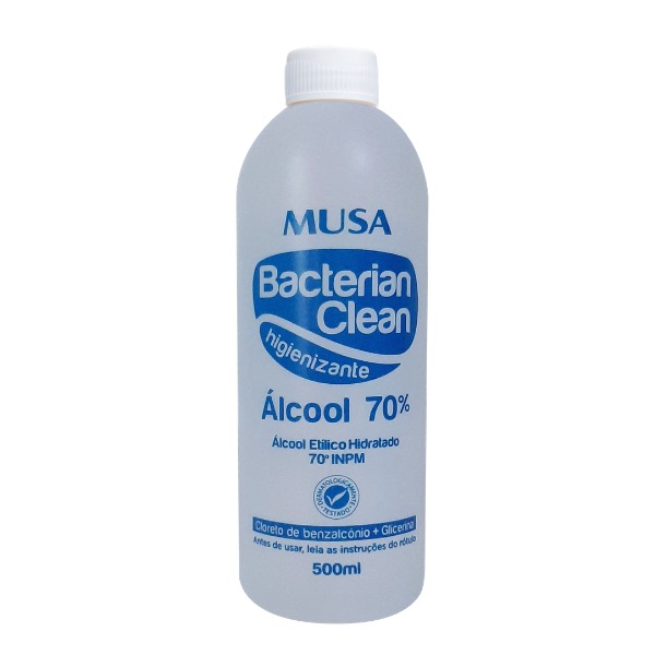 BACTERIAN CLEAN MUSA- 500ml - Invila Unhas